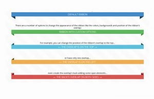 12+ Pure CSS Ribbon Shapes without Images | Codeconvey