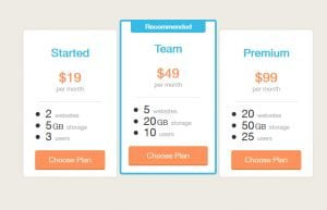 20+ CSS Responsive Pricing Table Desgin | Codeconvey