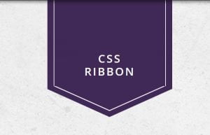 12+ Pure CSS Ribbon Shapes without Images | Codeconvey