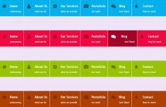 CSS3 Animated Navigation with Slideout Hover Effect | Codeconvey