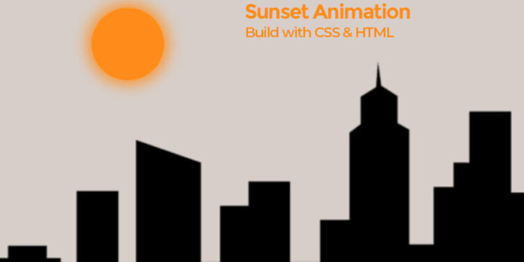 CSS Sunset Animation | Codeconvey