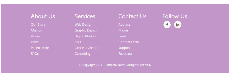 Creating A Bootstrap Footer A Step By Step Guide With Source Code